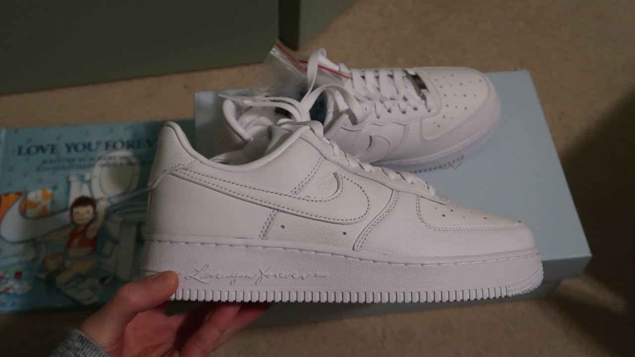 Nike Air Force 1 Low Drake NOCTA Certified Lover Boy Sneaker Unboxing ...