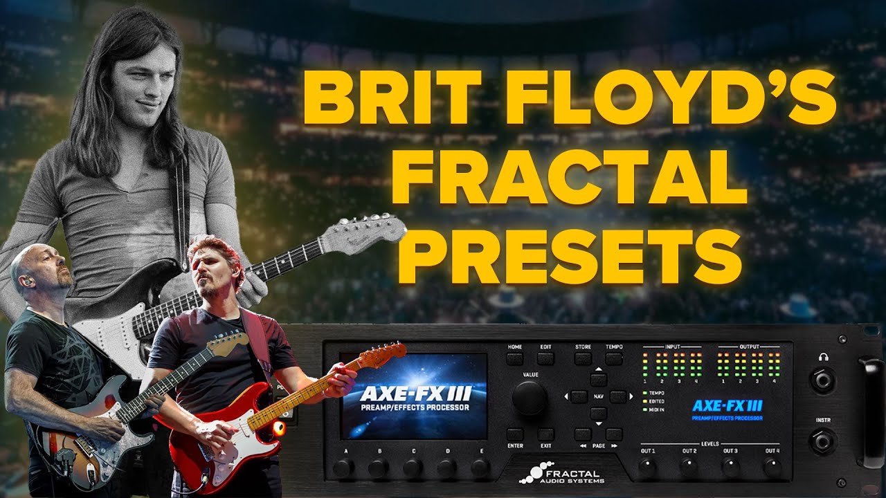 Pink Floyd Fractal Tone Talk with Brit Floyd's Damian Darlington & Edo ...
