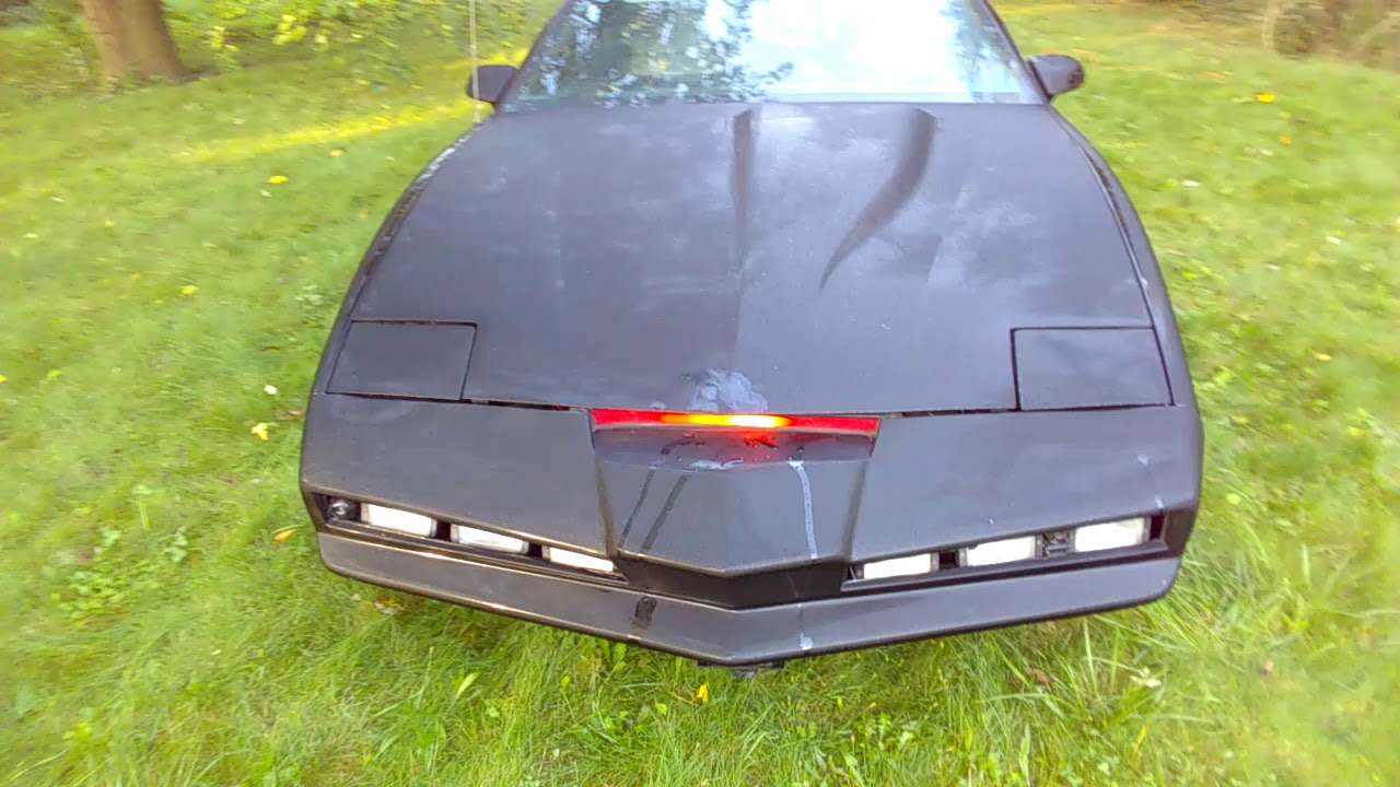 KITT opens his trunk on voice command. - YouTube