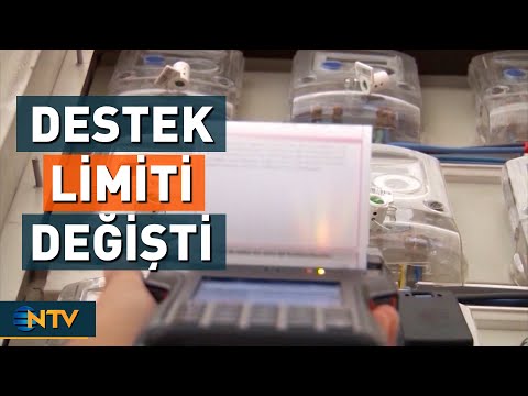 Elektrikte Devlet Desteğinden Yararlanmak İçin Belirlenen Limitte Yeni Düzenleme | NTV