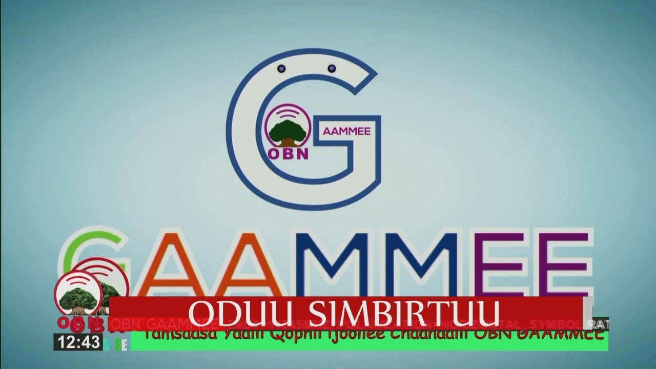 OBN GAAMMEE| Chaanaalii Daa'immanii - YouTube