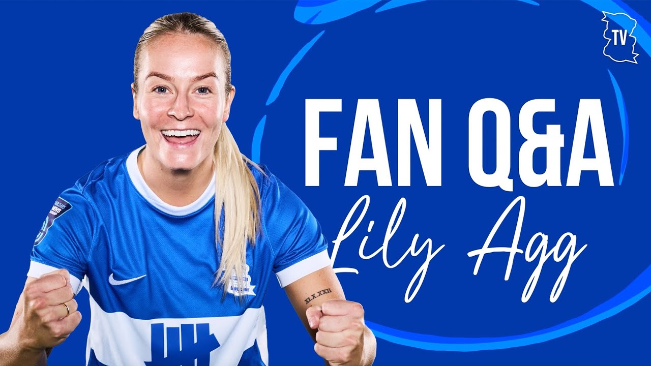 Fan Q&A | Lily Agg answers questions from Birmingham City supporters! 🔵 ...