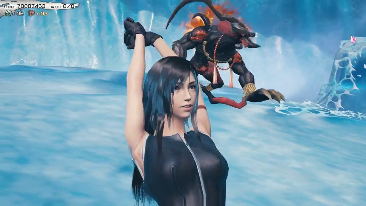 Mobius FF JP メビウスFF - Tifa Lockhart with 5* Goku Ifrit - YouTube