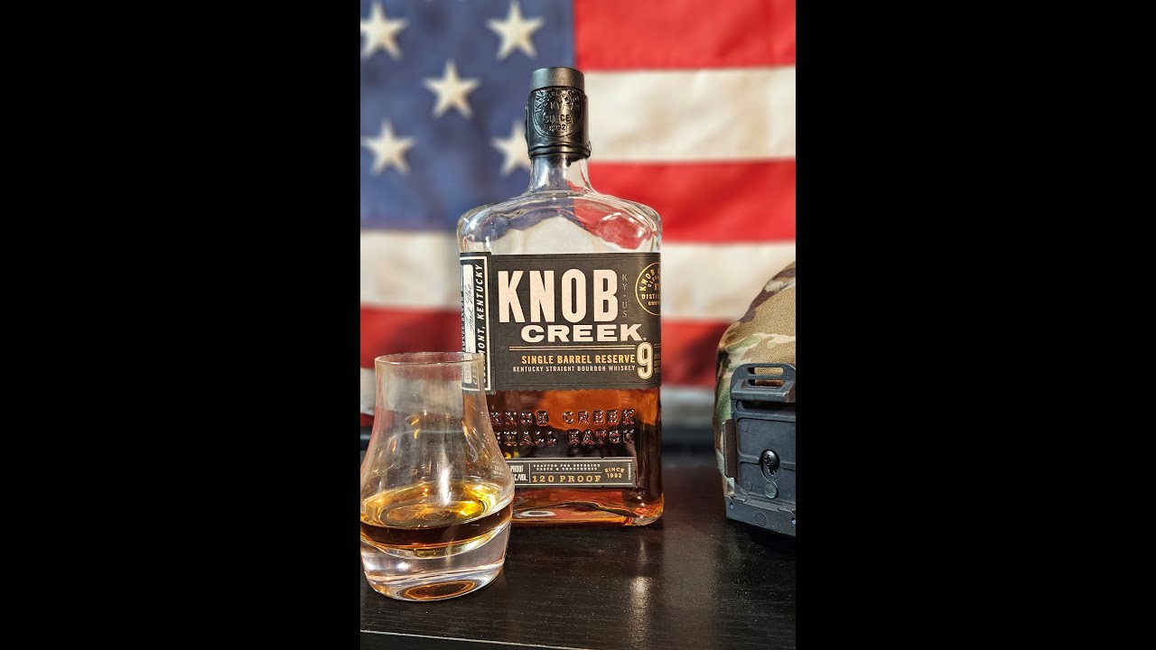 Knob Creek Single Barrel 120 Proof Whiskey Quickie Review - YouTube