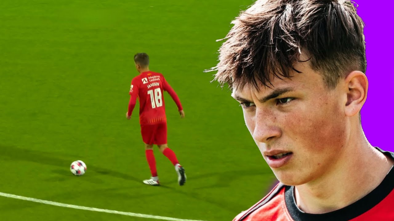 19-Year Old Justin Janssen Bossing The Midfield! - YouTube