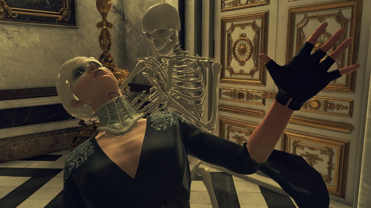 Hitman 3 Paris Skeleton Garrote Kills - YouTube