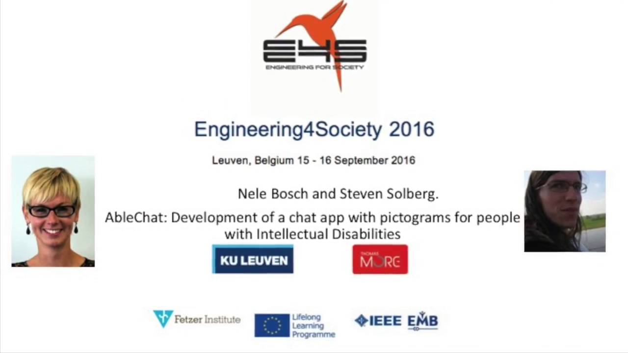 E4S Conference 2016 - 06 Nele Bosch and Steven Solberg - YouTube