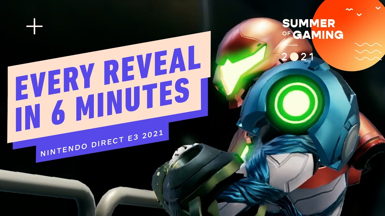 Nintendo E3 Direct in 6 Minutes - E3 2021 - YouTube