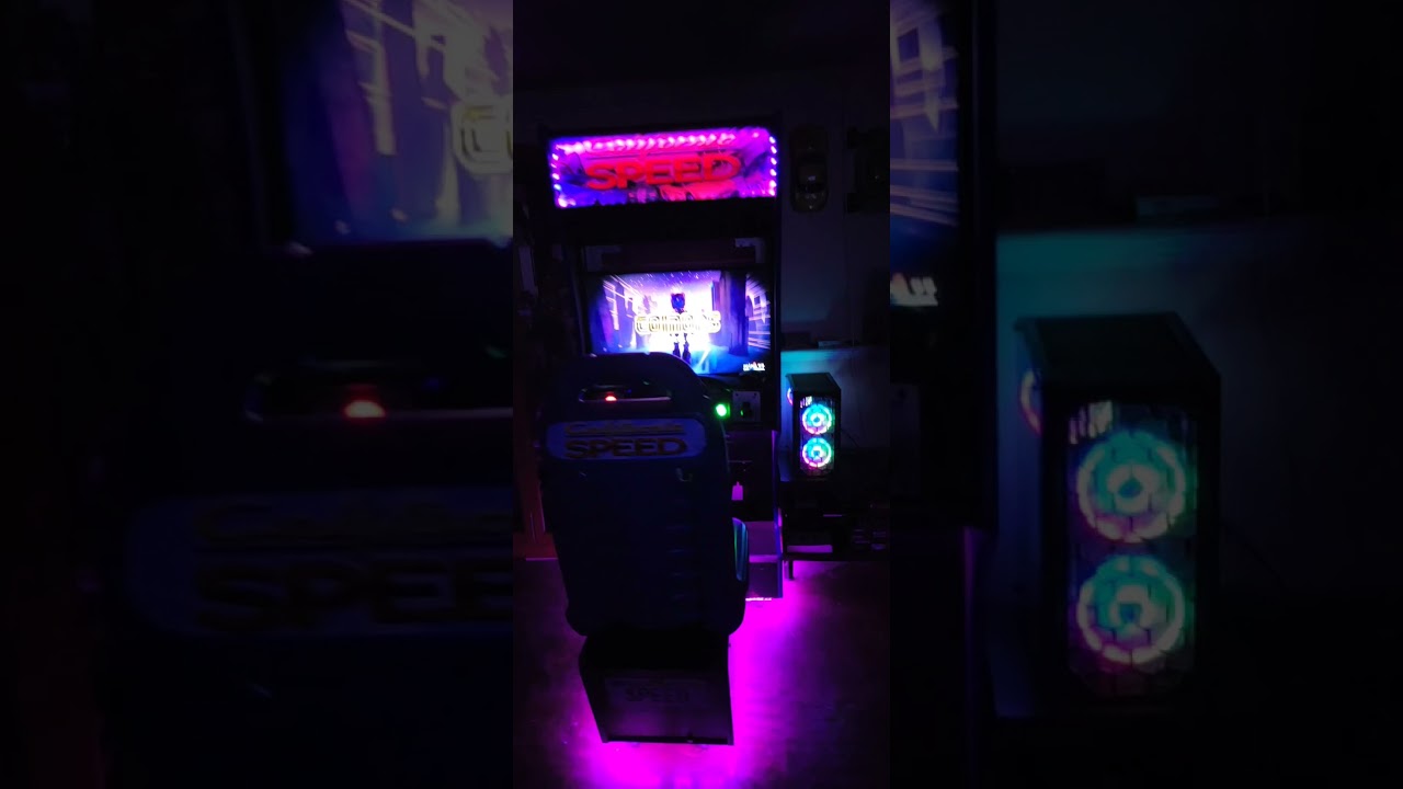 CoinOps racing cabinet - YouTube