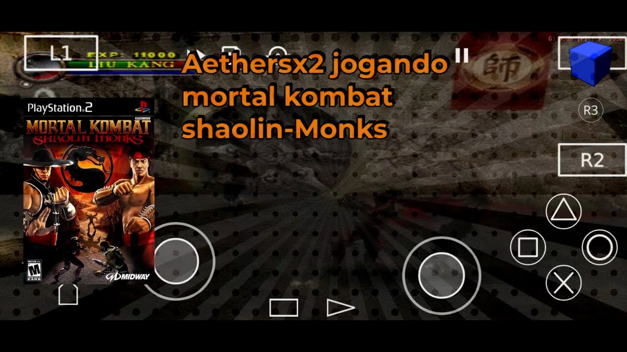 Aethersx2 jogando mortal kombat shaolin Monks!!! - YouTube