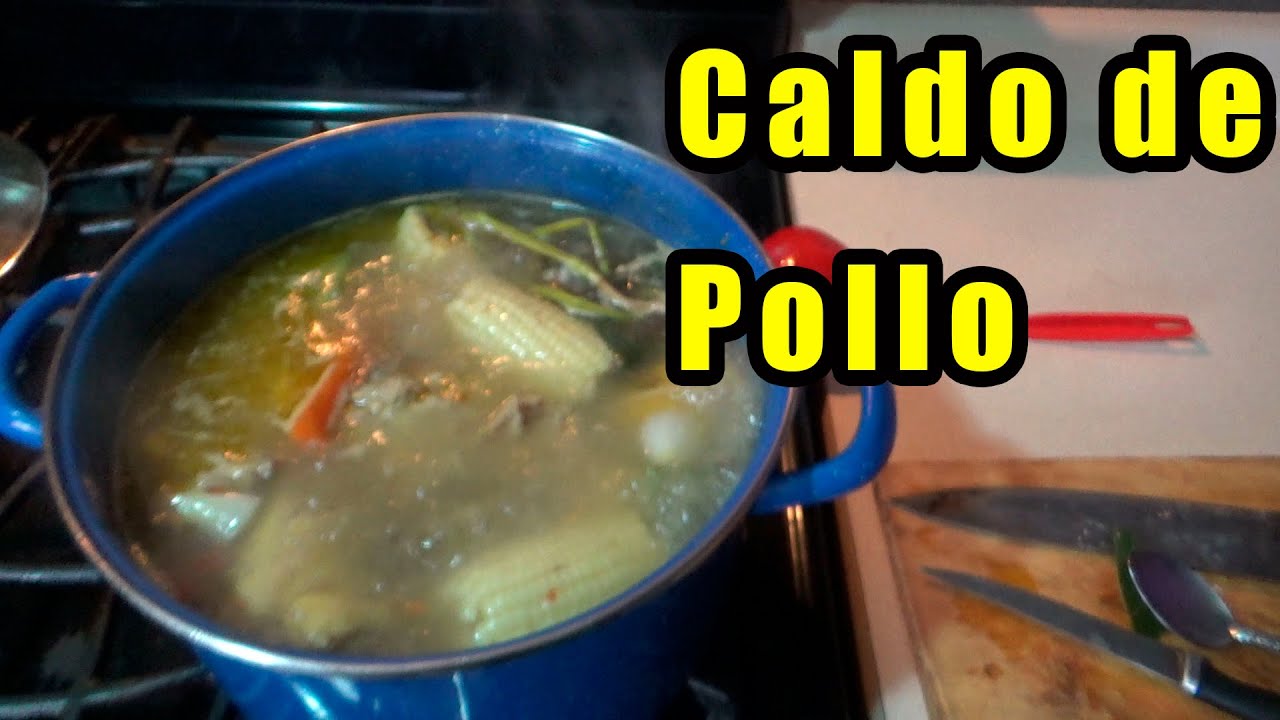Caldito de Pollo | Una opcion sencilla para compartir con la familia ...