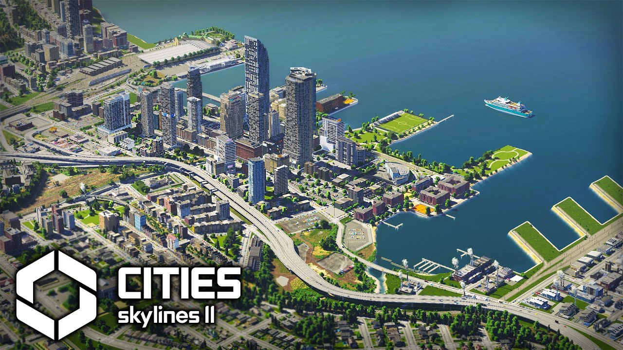 Transform your Waterfront with These Detailing Tricks! Cities Skylines ...