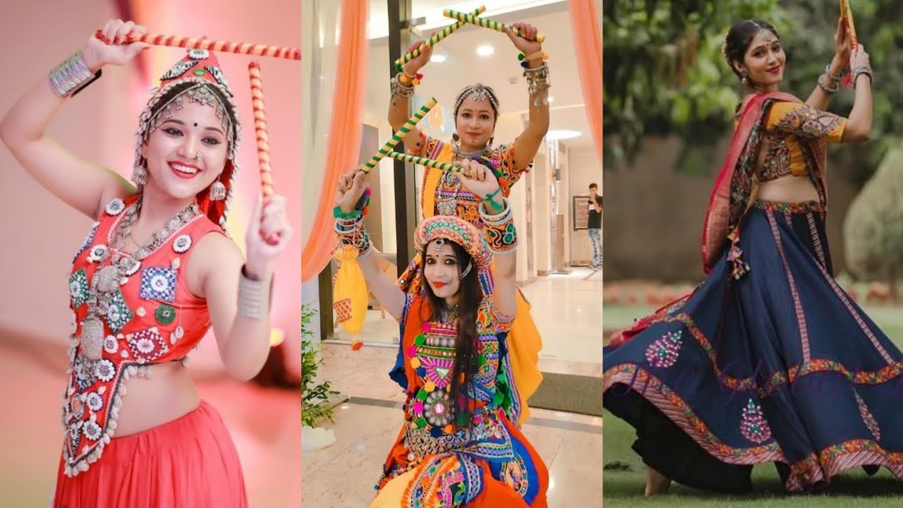 Photo Poses For Navratri/ Navratri Special photo poses for Girls ...