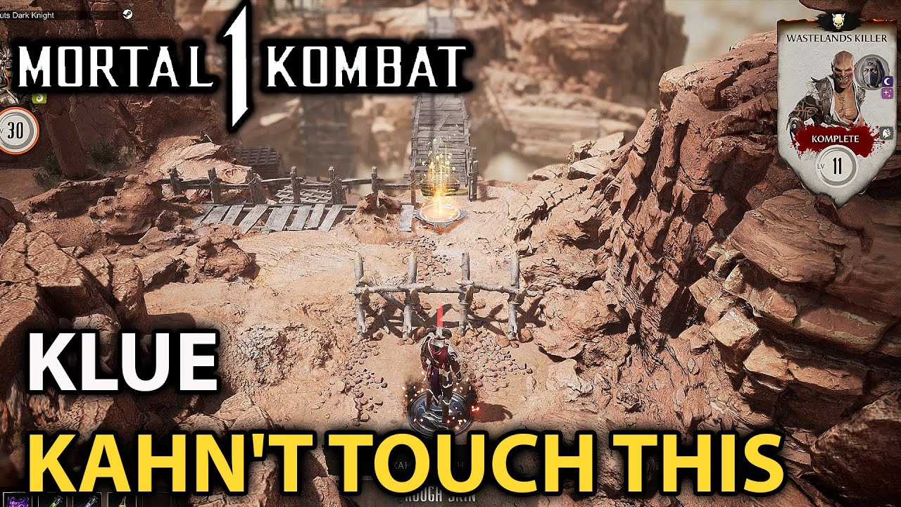 Klue KAHN'T TOUCH THIS Guide in Tarkatan Colony Mortal Kombat 1 ...