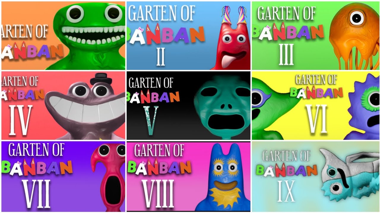 Garten Of Banban 9 8 7 6 5 4 3 2 1 Trailers !!!!!!!!! | Garten Of ...