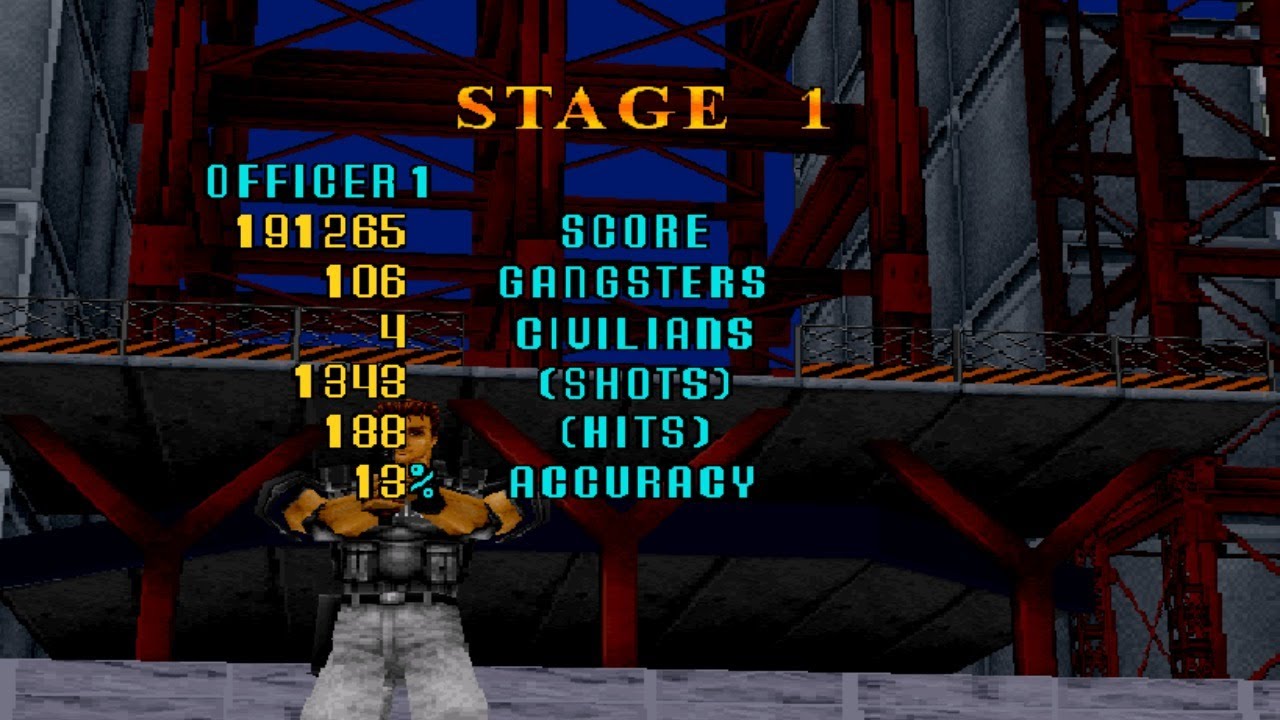 Virtua cop 2 (VC2) Old police game Stream !!! - YouTube