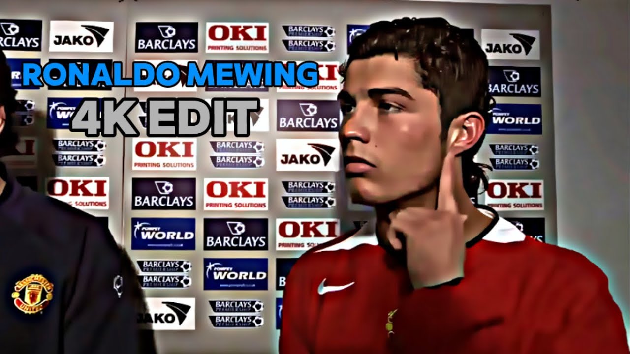 Cristiano Ronaldo Mewing 🤫🧏‍♂️ [4K Edit] - YouTube
