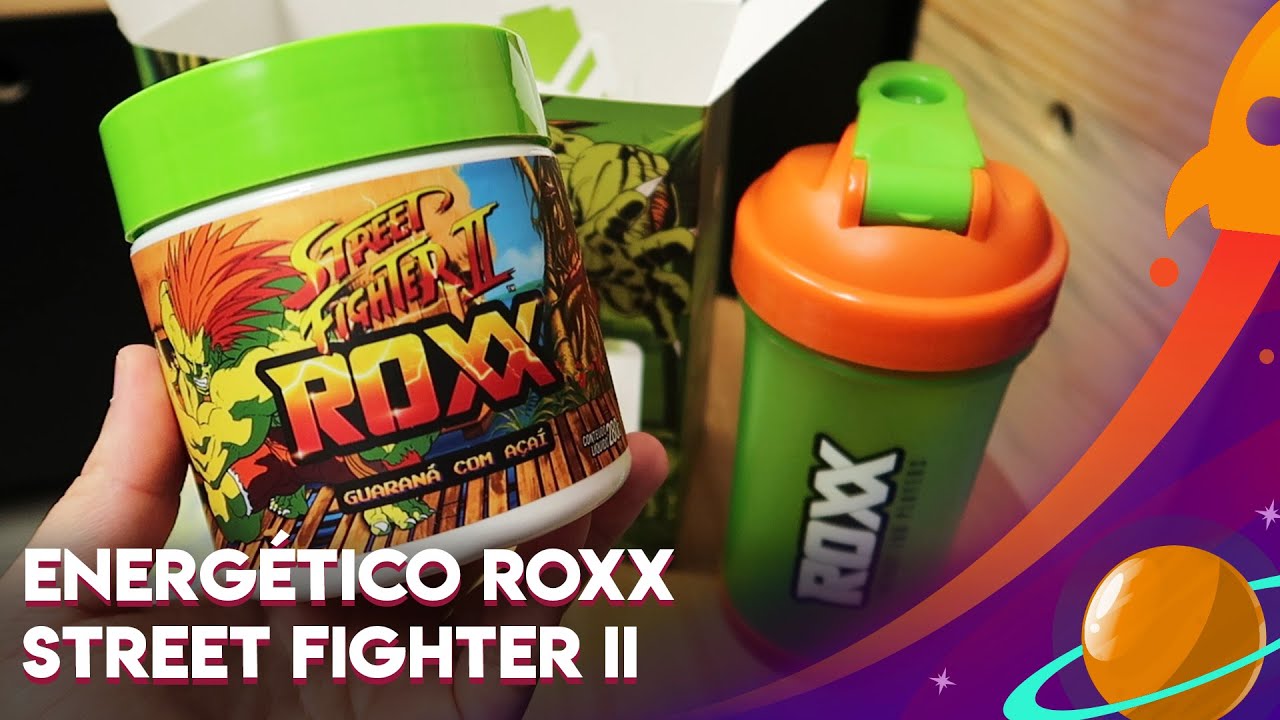 NOVO ENERGÉTICO EM PÓ STREET FIGHTER II DA ROXX ENERGY: ENERGÉTICO DE ...