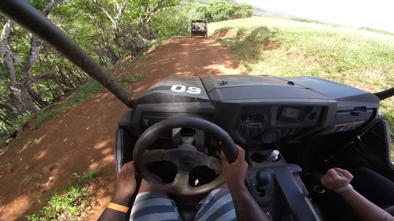 ATV ranch tour Kauai Hawaii - YouTube