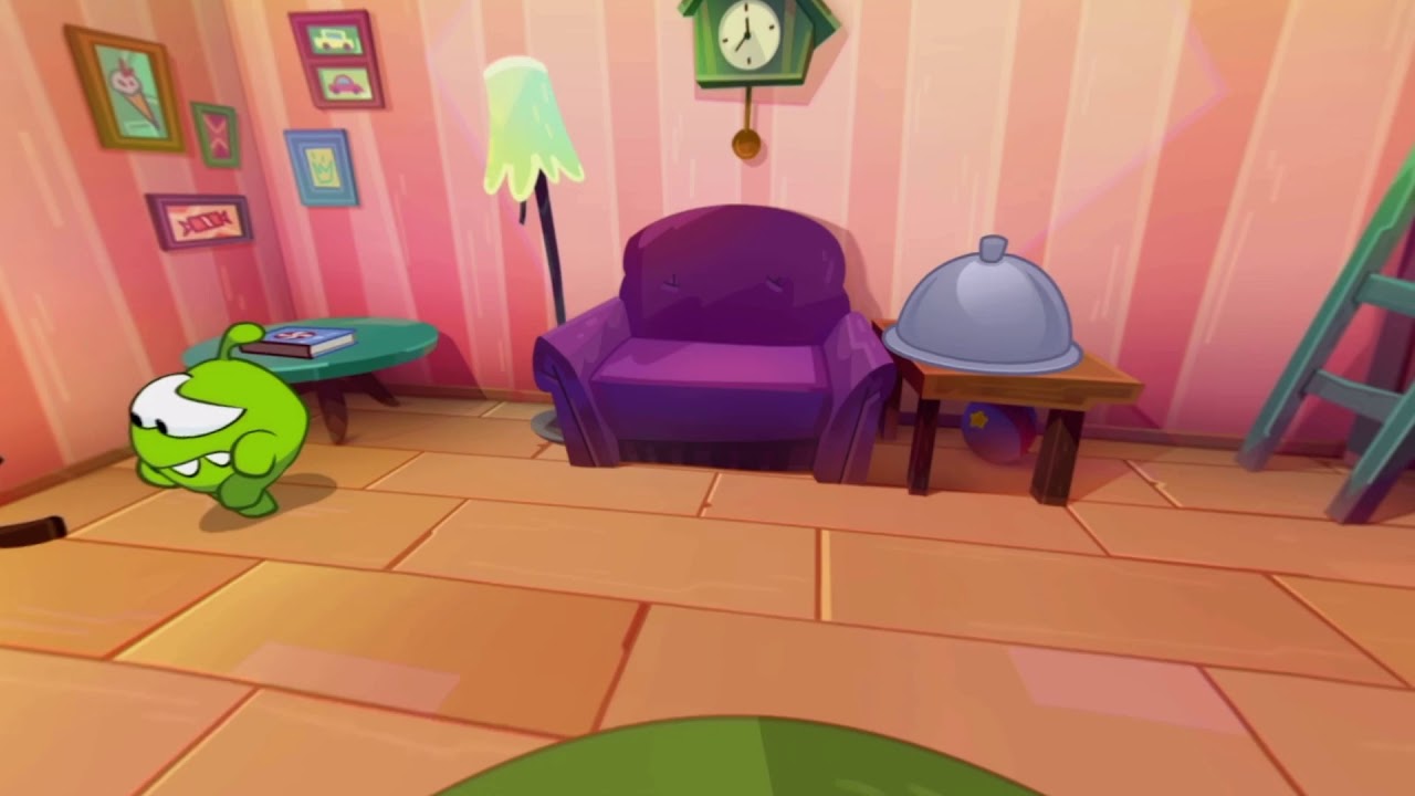 Мультик Ам ням ( Om Nom ) 360' - YouTube