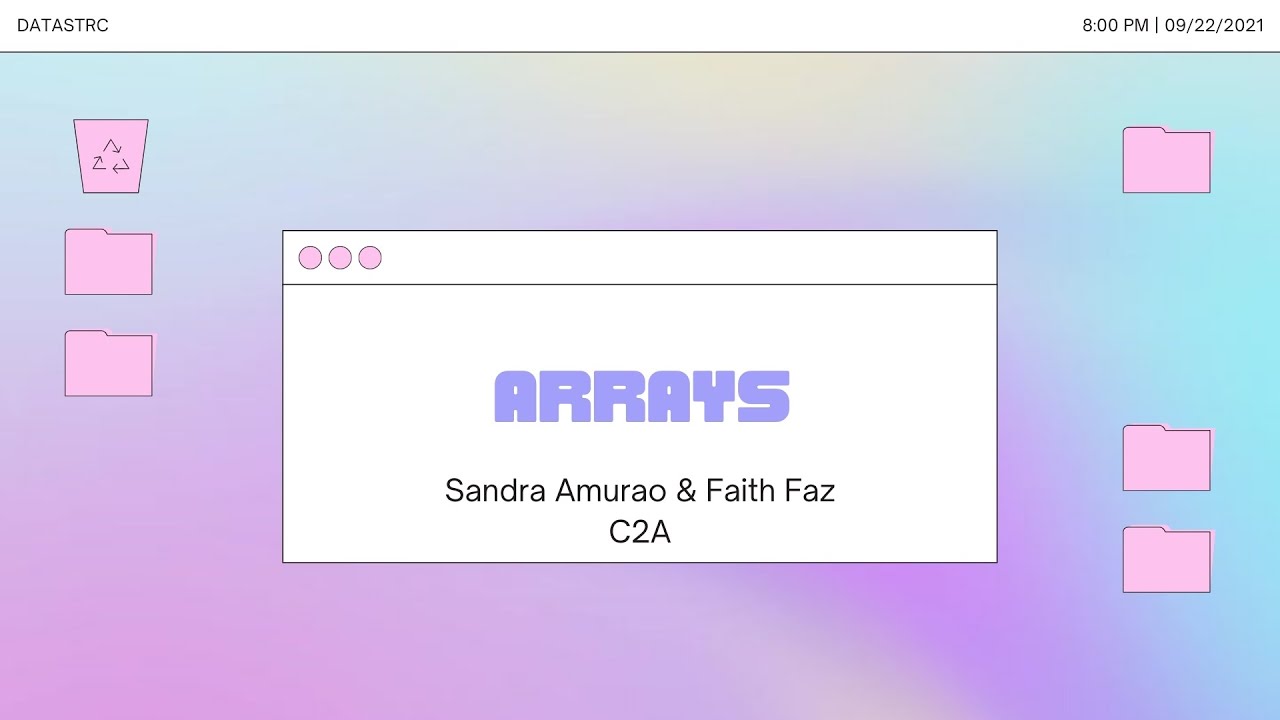 Arrays - Data Structures and Algorithms - YouTube