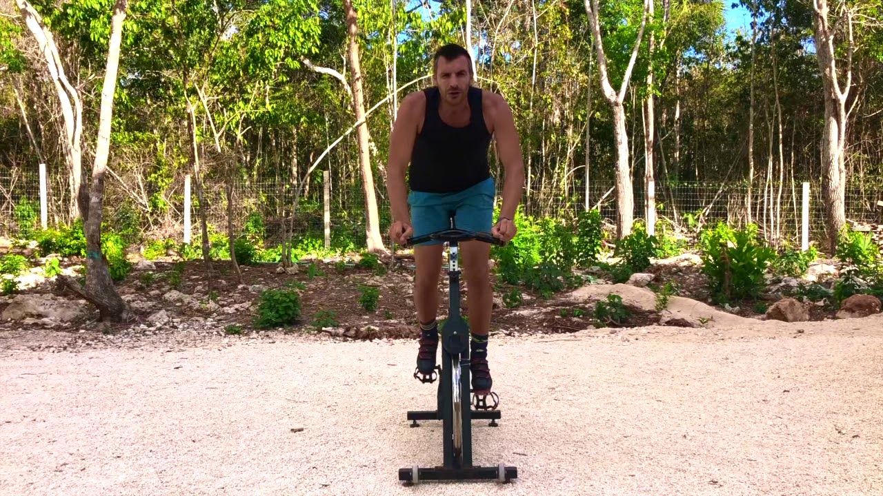 30 Minutes Indoor Cycling, Spin Class, Rhythmic Cycling - YouTube