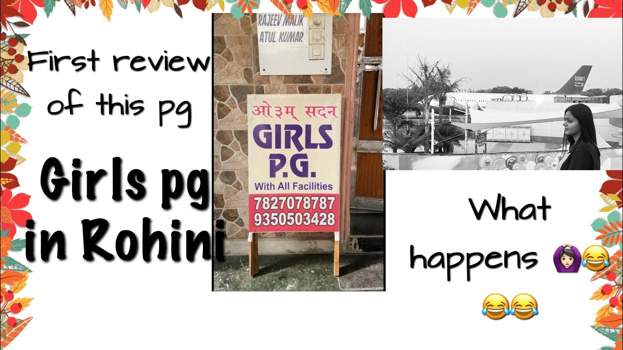 Girls pg in Rohini sec-17#college #pg - YouTube