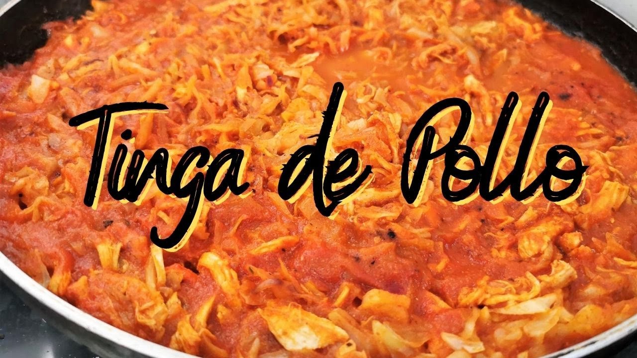 🍲Tinga de pollo 🐔 mexicana 🇲🇽 ~ (Receta con repollo-col) Riquísima y ...