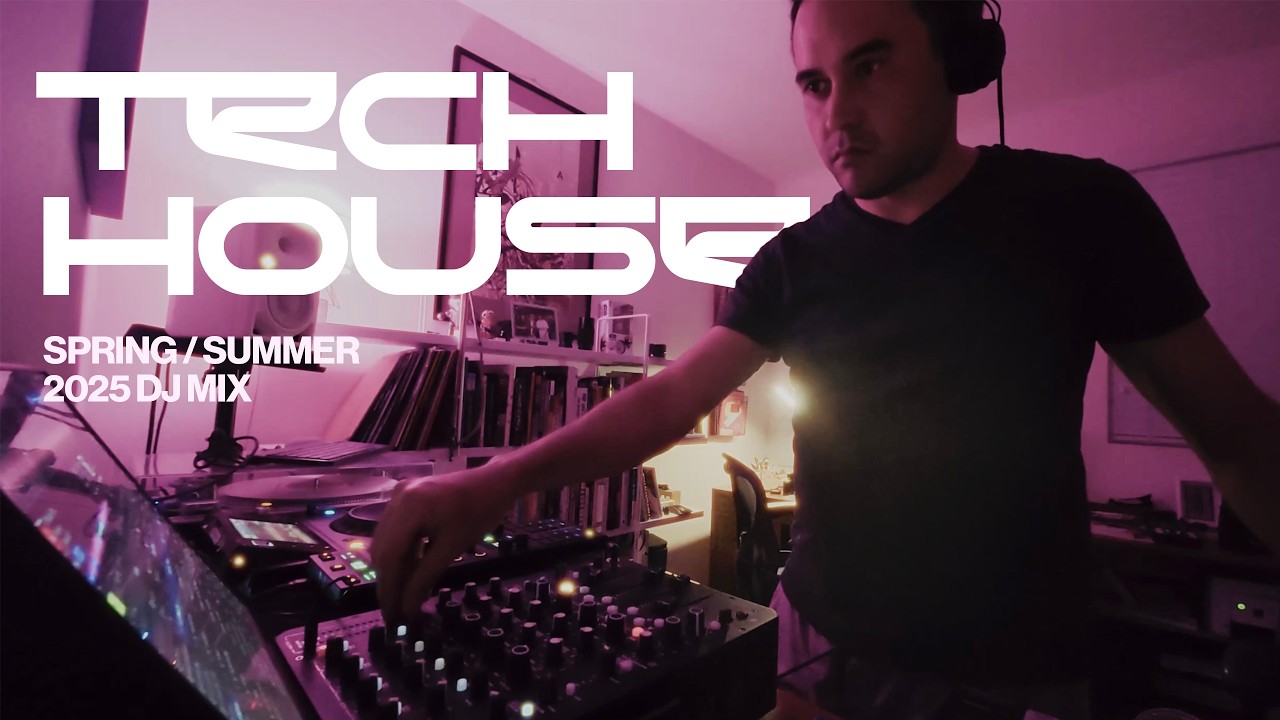 Tech House DJ Mix Spring Summer 2025 - YouTube