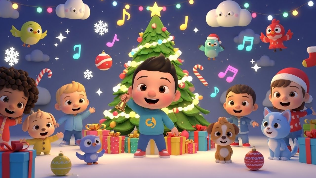 Jingle Joy Christmas | Popular Nursery Rhyme For Kids | Sing Along With ...