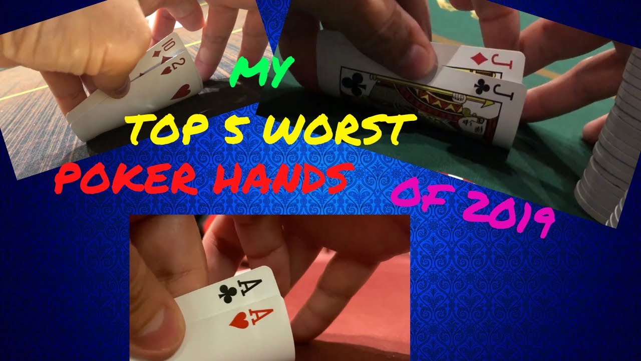 Top 5 Worst Poker Hands 2 - YouTube