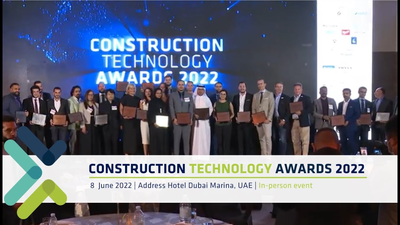 Construction Technology Awards 2022 | 08 June 2022 | Dubai, UAE - YouTube