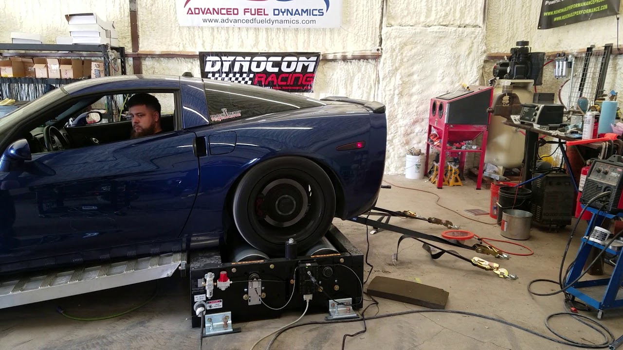 LS2 Corvette dyno gains with E85 - YouTube