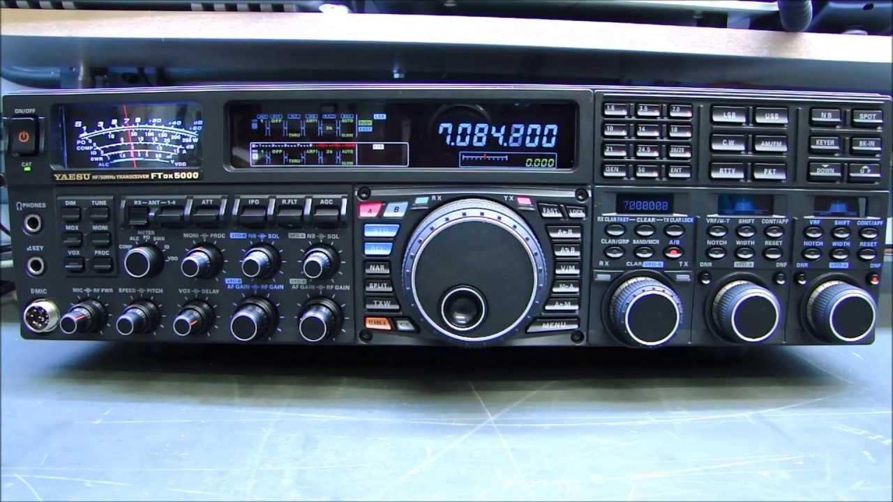 YAESU FTDX-5000 SEM COMUNICAÇÃO COM O COMPUTADOR - YouTube