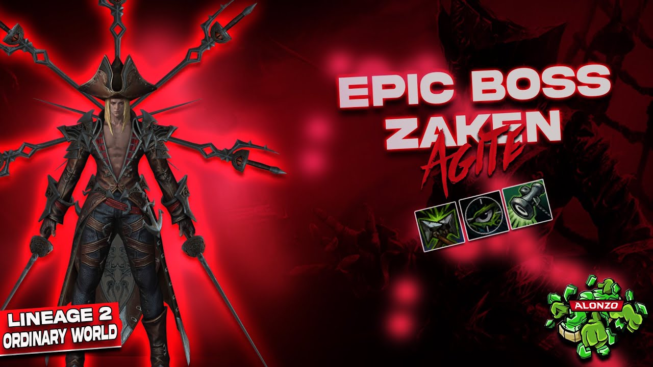 Epic Boss: Zaken - L2 Ordinary World - YouTube