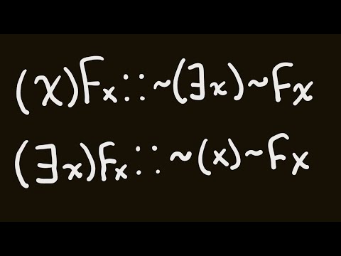 Symbolic Logic 15: Change of Quantifiers - YouTube