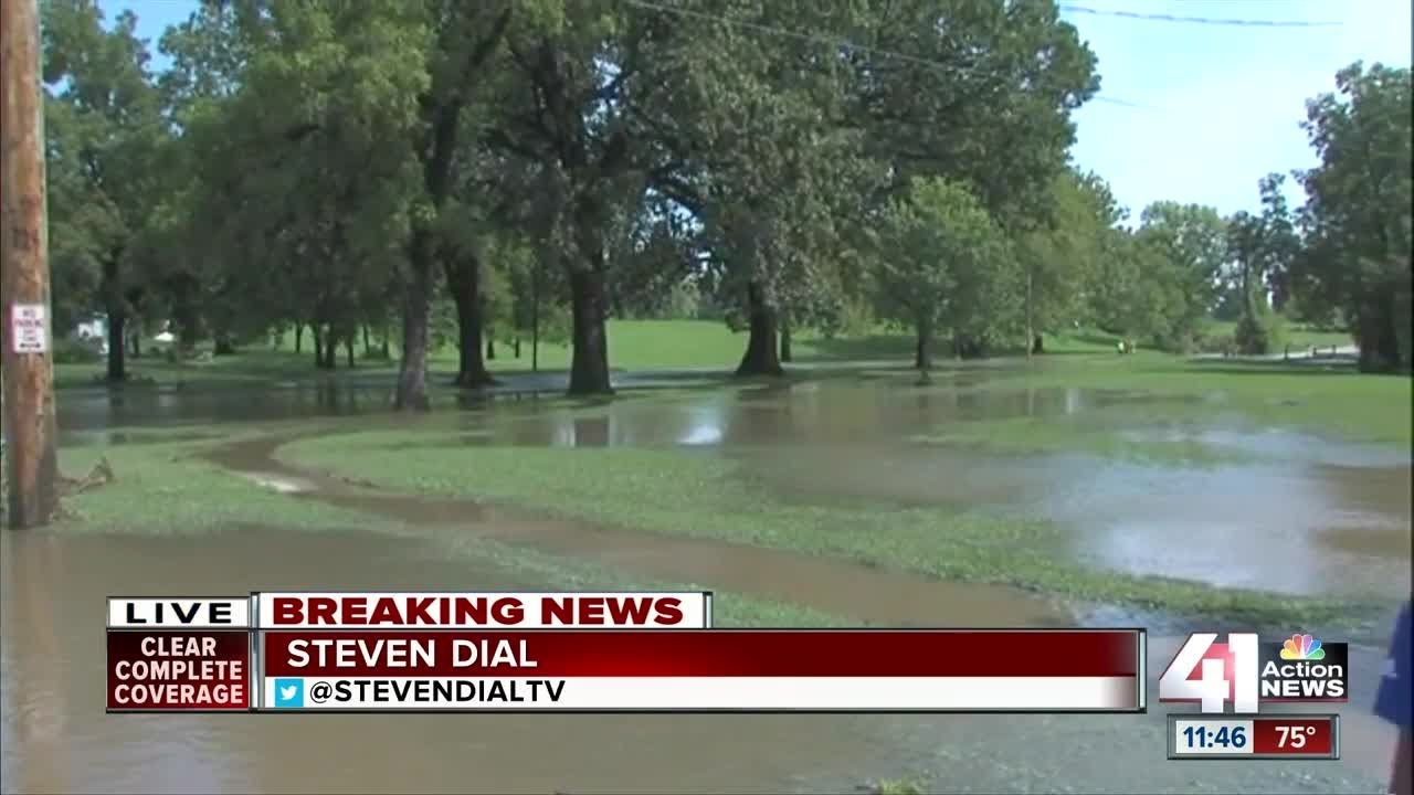 Harrisonville Lake dam no longer at risk - YouTube