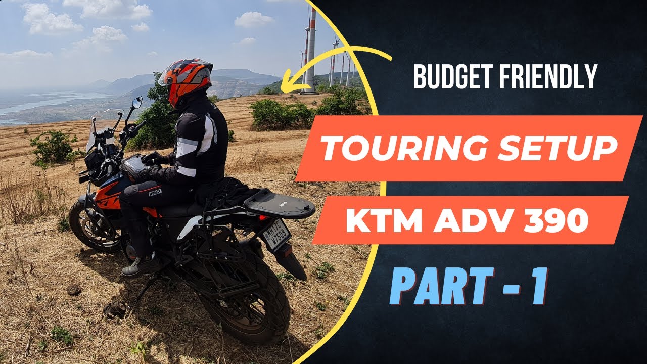 ₹17000 touring setup modifications on my new KTM ADVENTURE 390 🔥 ...