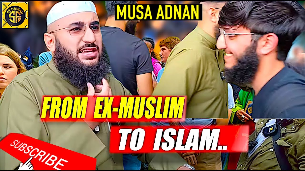 Ex-Muslim Accepts Islam After Speaking to Musa Adnan Speaker's corner ...