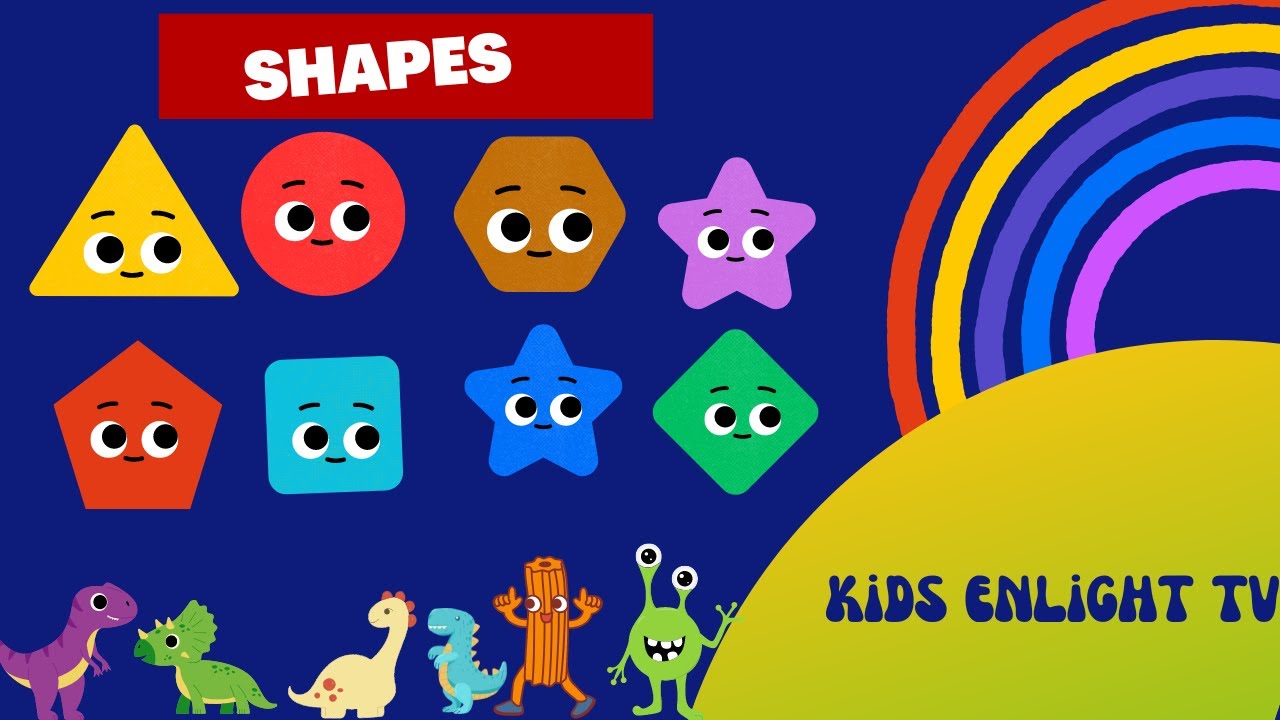 Best learning videos for Toddlers learn shaps / pre school videos/ Kids ...
