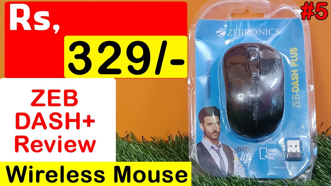 Zebronics Wireless Mouse Review | Zeb Dash Plus | Low Price Gadgets Ep 5 - YouTube