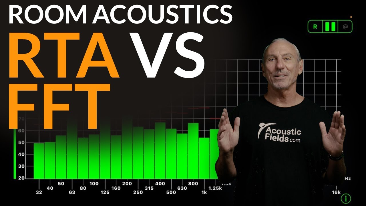 RTA vs FFT - www.AcousticFields.com - YouTube