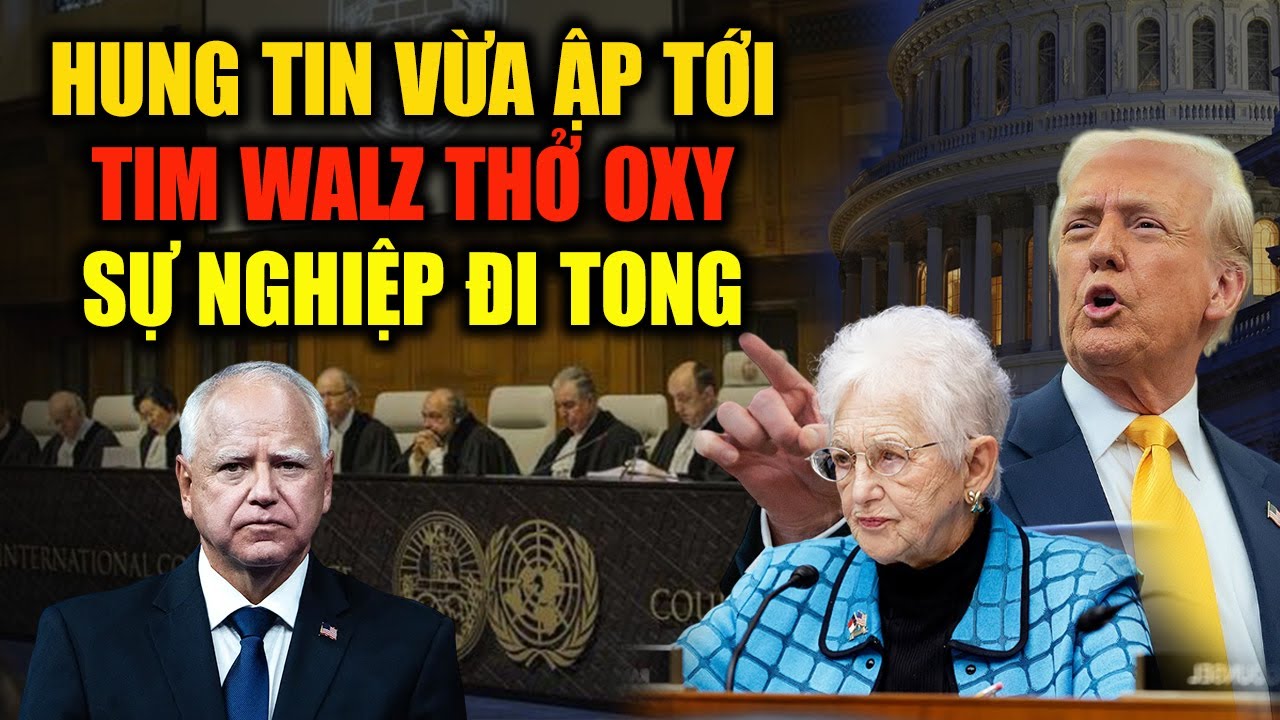 Nóng! Tim Walz ngồi phịch xuống ghế nhận hung tin từ Dân Biểu Virginia ...