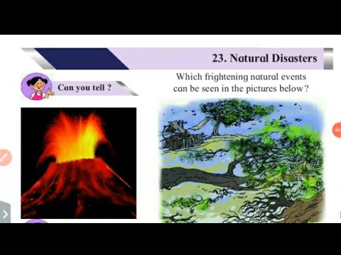 Class 4th | EVS.1 | Lesson.23 | Natural Disasters | Maharashtra Board ...