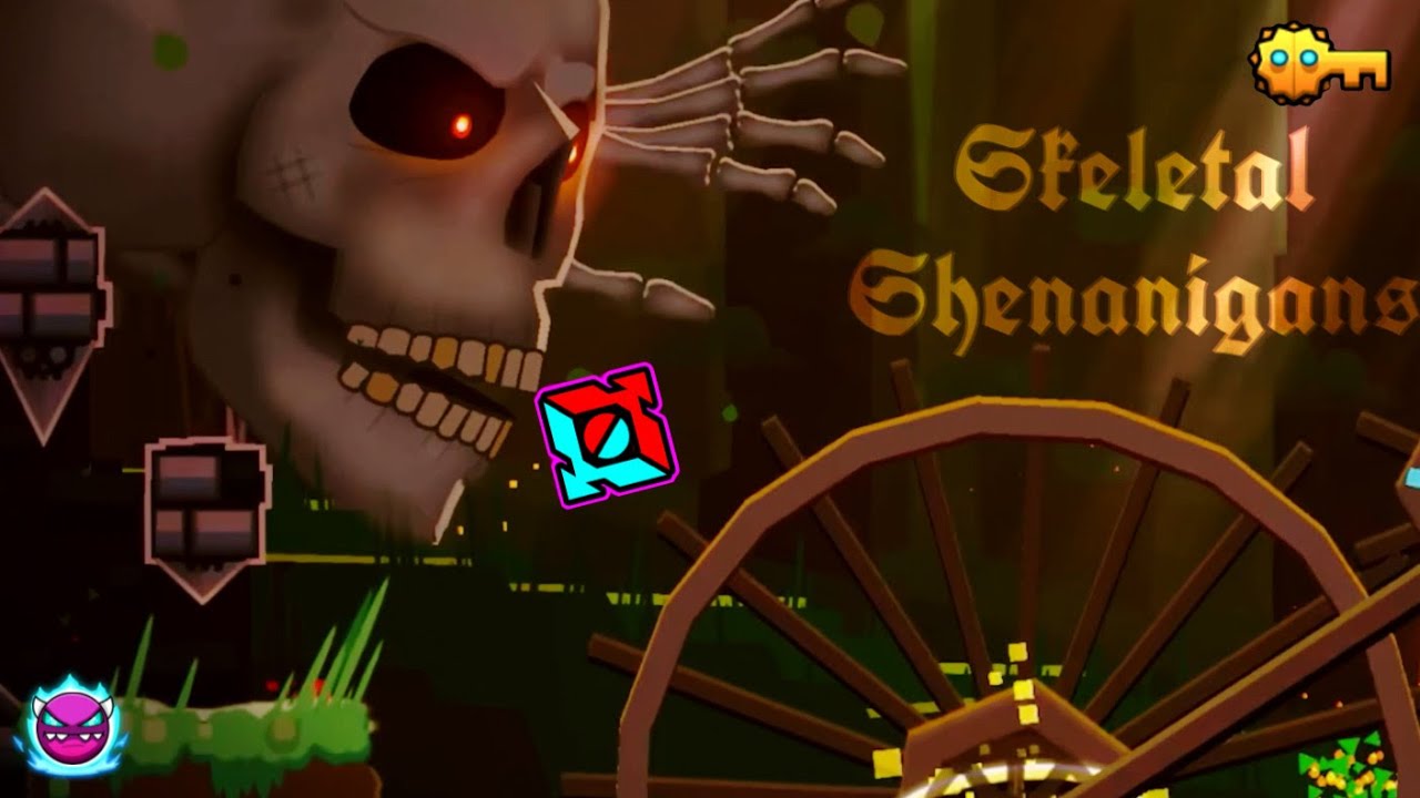 Skeletal Shenanigans [All Coins] Event Level | Geometry Dash 2.2 - YouTube