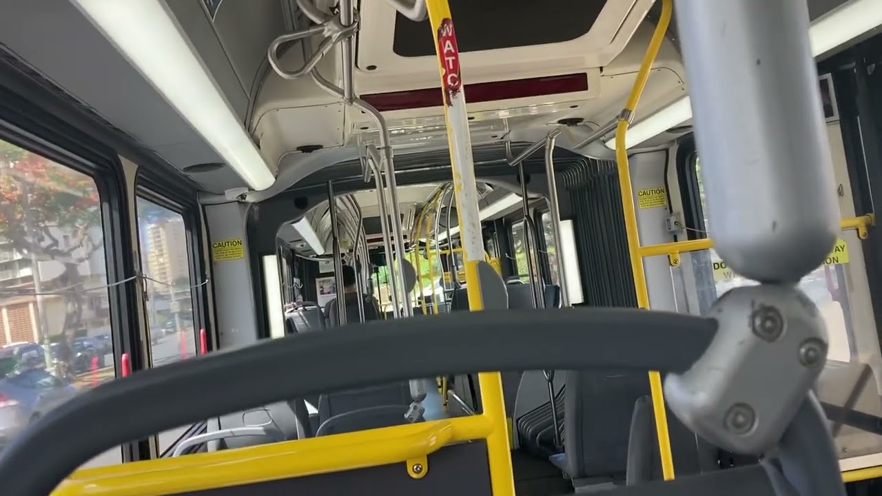 Honolulu TheBus Route A CityExpress! Waipahu, Bus 194 - YouTube