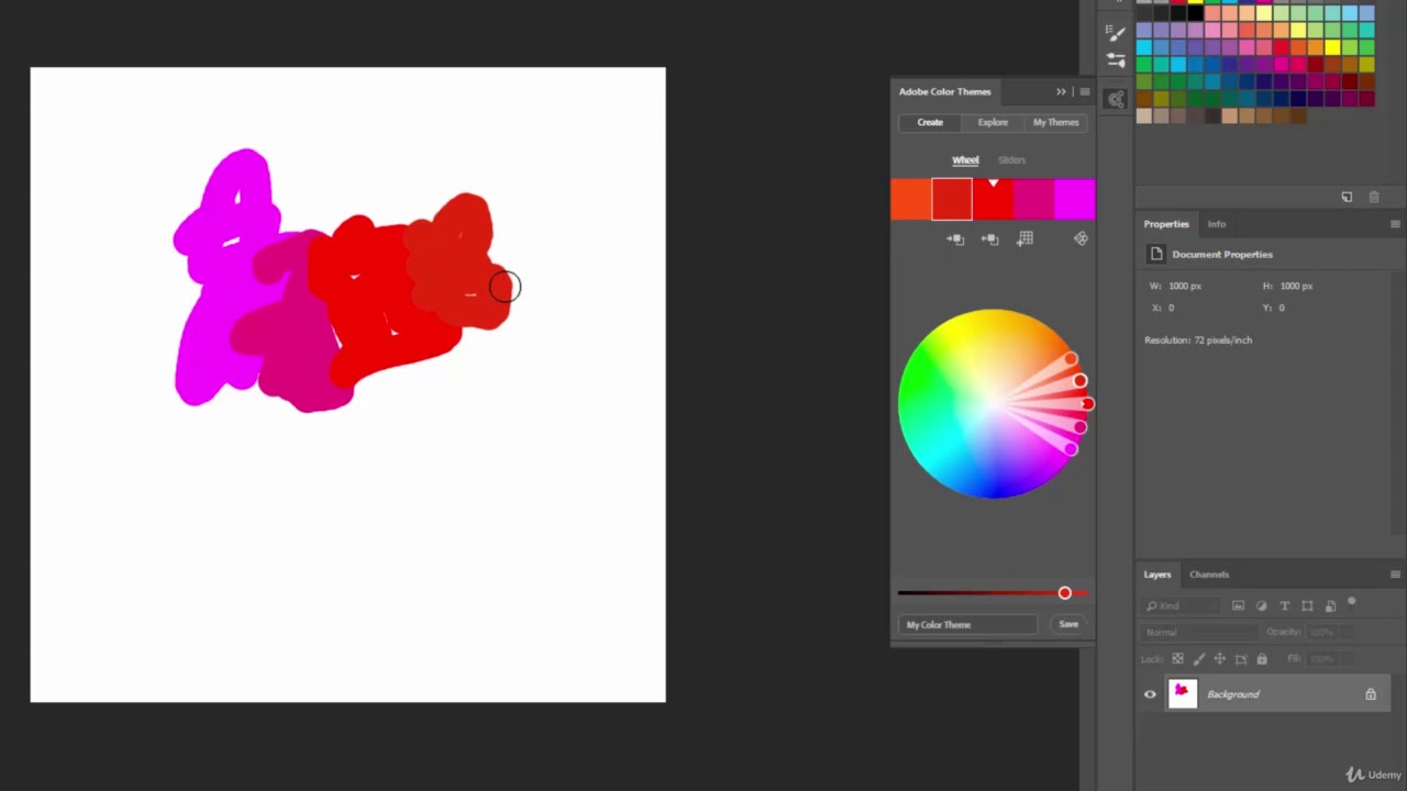 Adobe Color Themes Adobe Photoshop CC Tutorial (Part-122) - YouTube