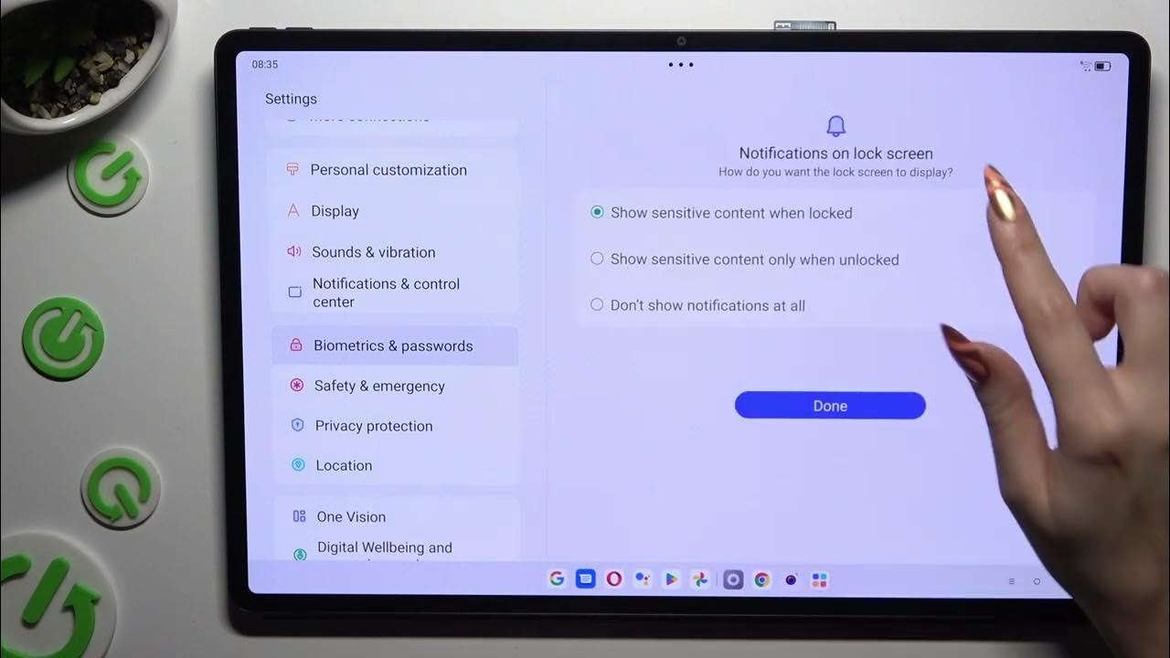 How to Pick Locking Method and Apply it on Lenovo Tab Extreme - Manage ...