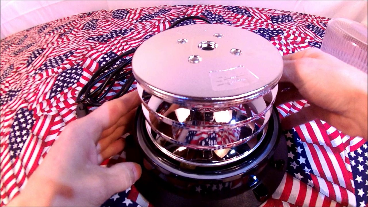 SoundOff Signal 4700 Series Led Beacon Amber Magnet Mount with Clear ...