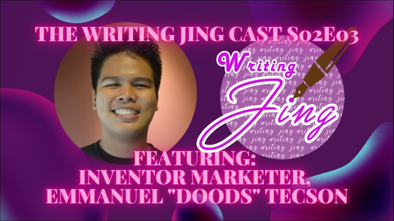 The Writing Jing Cast S02E03 featuring the Inventor Marketer, Mr ...
